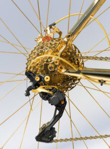 1 Ultimate Gold Bicycle Dream: A Must See - PaceLinebikes
